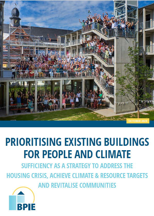 Prioritising existing buildings for people and climate